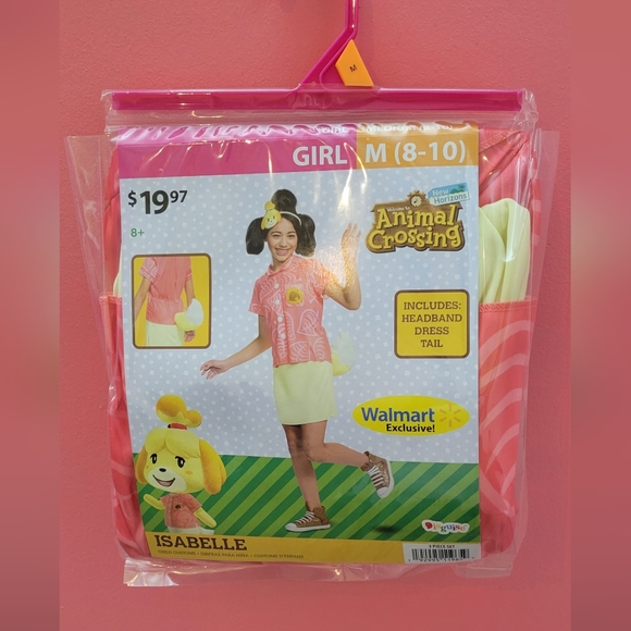 Nintendo | Costumes | New Unused Girls Animal Crossing Isabelle Costume ...
